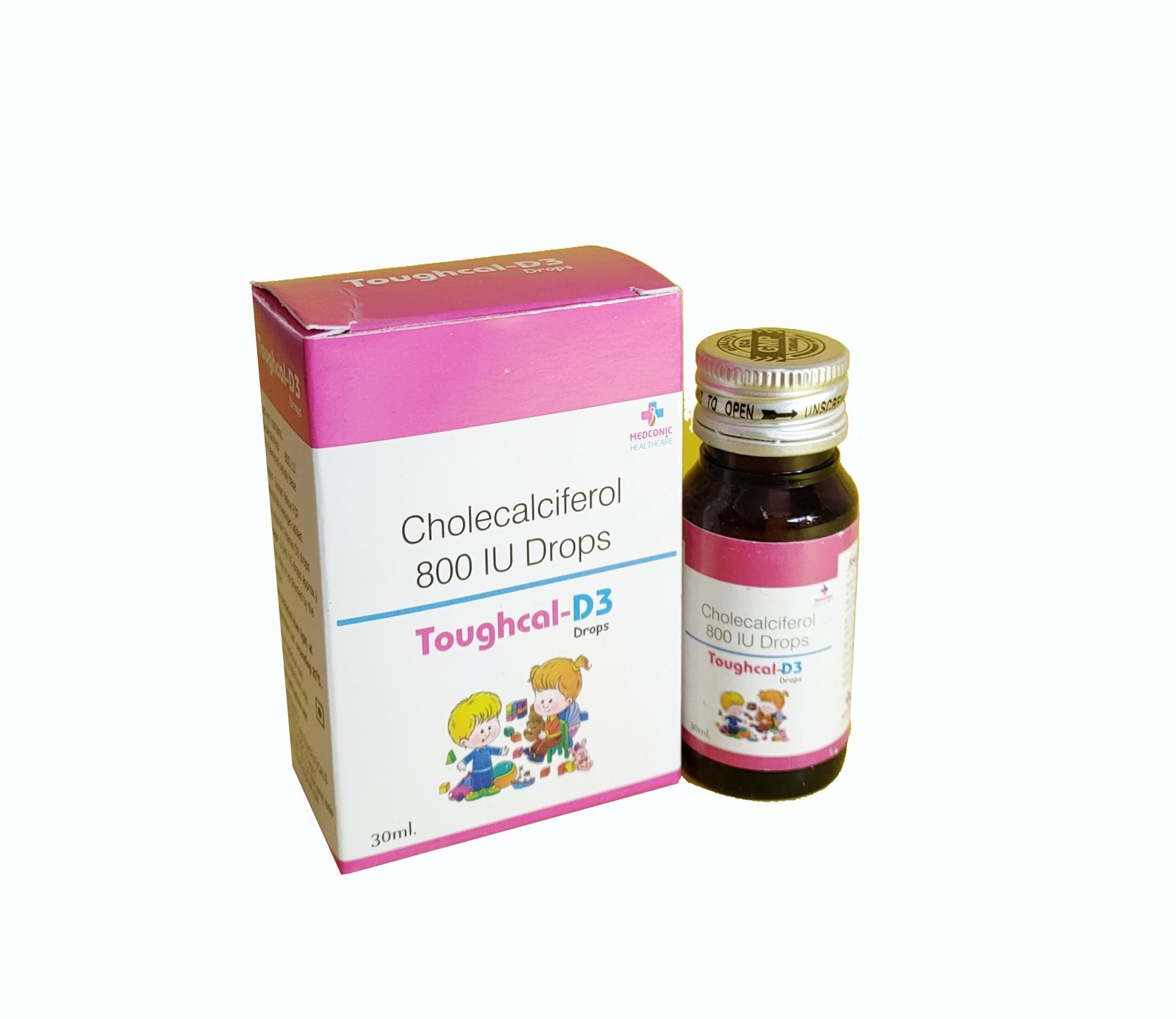 TOUGHCAL D3 DROPS - Medconic